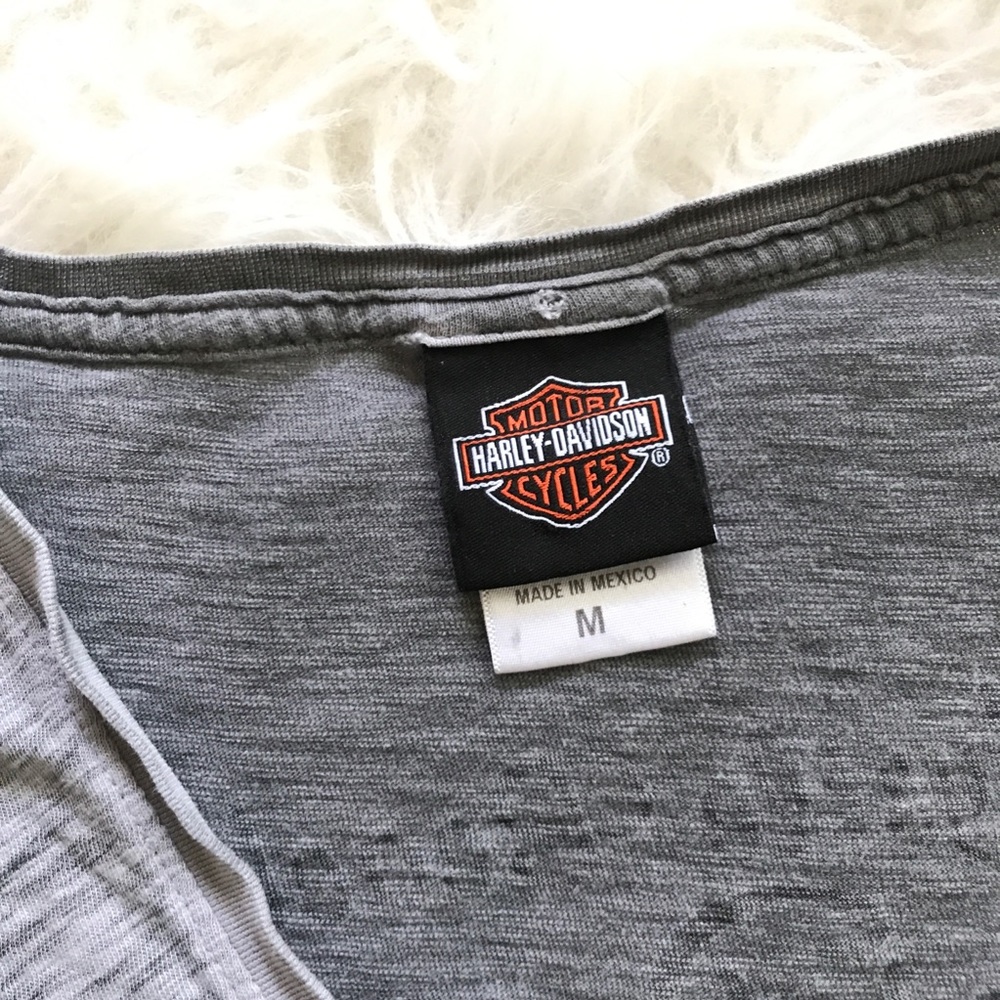 Harley Davidson Hurricane Alley Vintage Tee - Gem